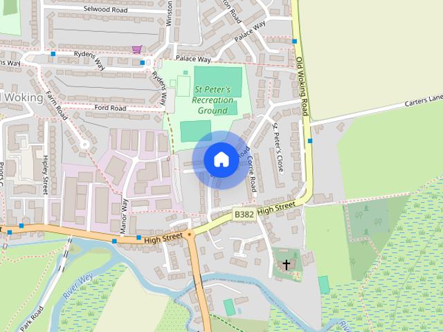 St. Peters Road, Woking, Surrey, GU22