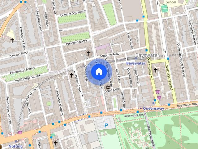 St Petersburgh Place, Bayswater, London, W2
