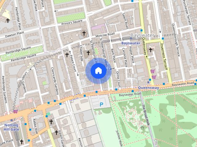 St Petersburgh Place, London