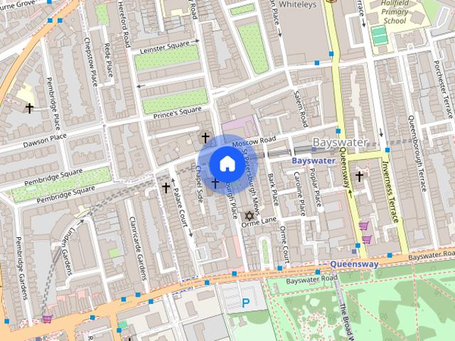 St. Petersburgh Place, Notting Hill, London W2