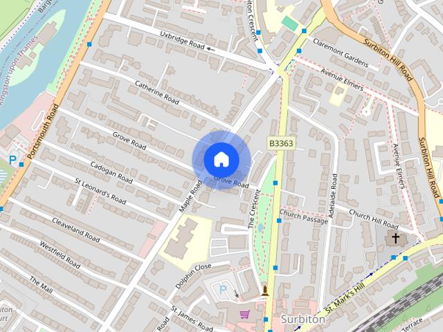 St. Philip's Road, Surbiton, KT6