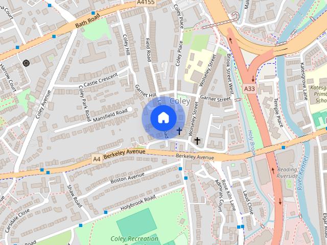 St. Saviours Terrace, Reading, RG1