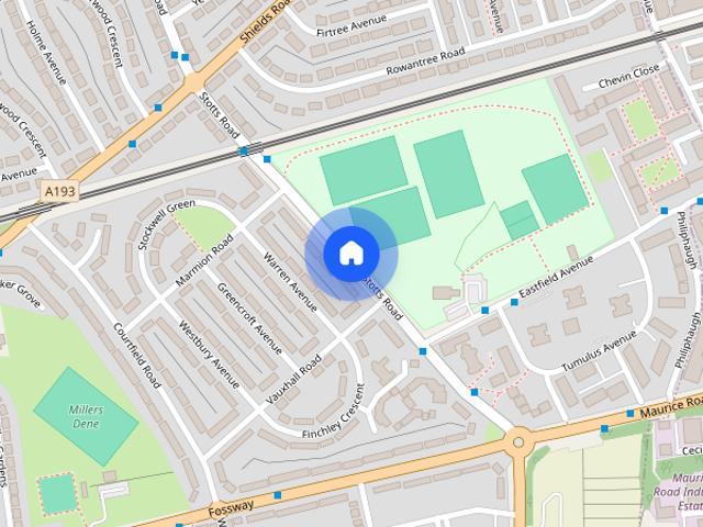 Stotts Road, Newcastle upon Tyne, Tyne and Wear, NE6