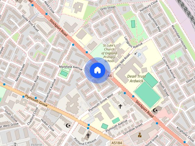 Stockport Road, Manchester, Greater Manchester, M13
