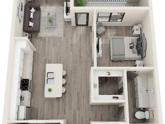 Stockyard Lofts 1 Bedroom Apartment for Rent at 215 Willow Ave, Knoxville, TN 37915