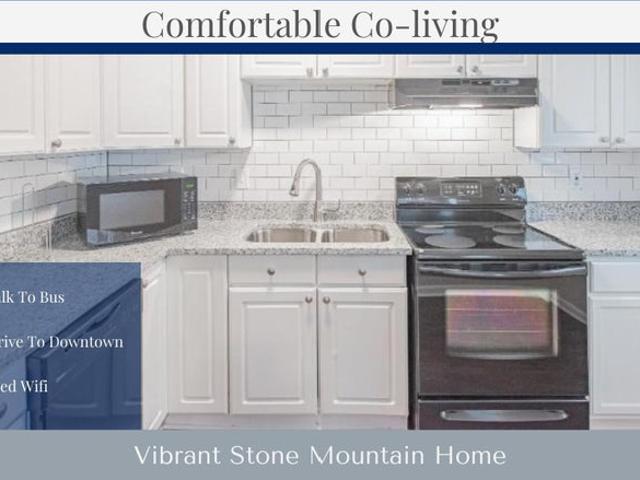 Stone Mountain Home, a 5 minute drive from downtow