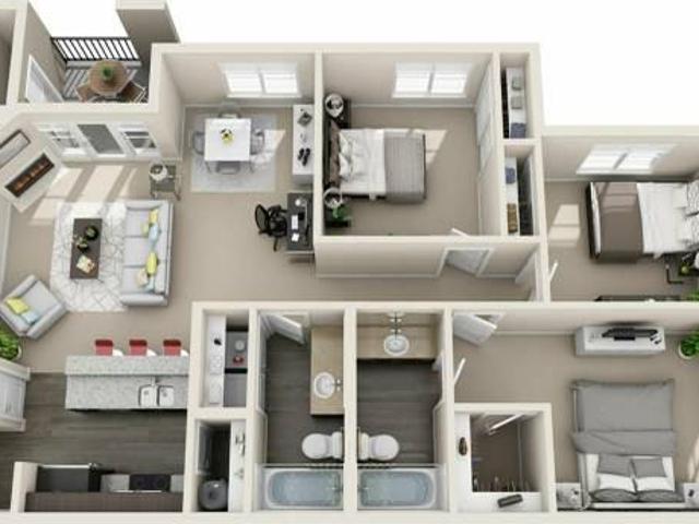 Stonebrook Apartments and Townhomes 2 Bedroom Apartment for Rent at 4822 Rural Road Southwest, Tumwater, WA 98512