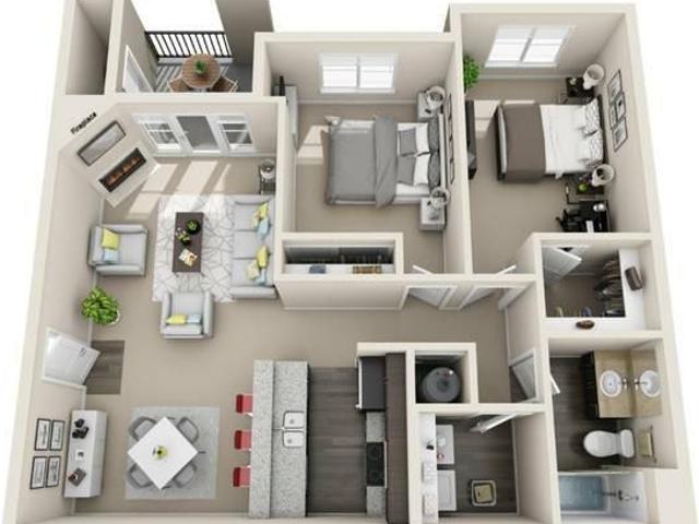Stonebrook Apartments and Townhomes 2 Bedroom Apartment for Rent at 4822 Rural Road Southwest, Tumwater, WA 98512