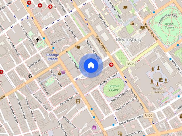 Store Street, Bloomsbury, London, WC1E