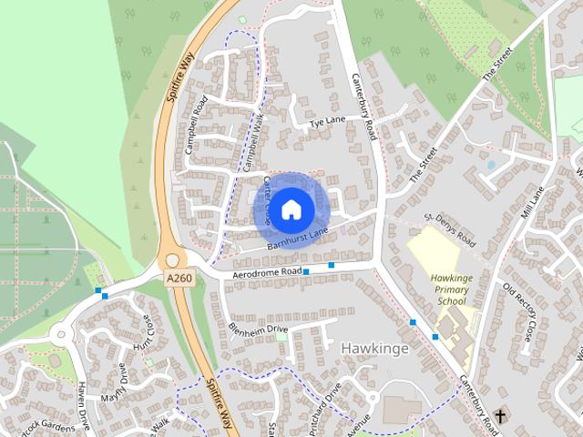 Storey Crescent, Hawkinge, Folkestone, Kent, CT18