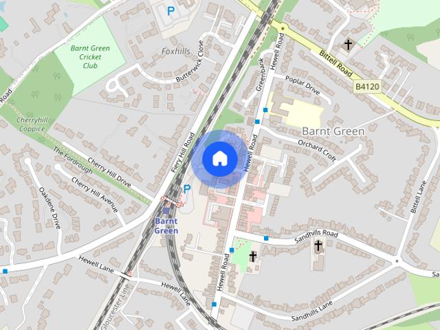 Station Approach, Barnt Green, Birmingham, Worcestershire, B45