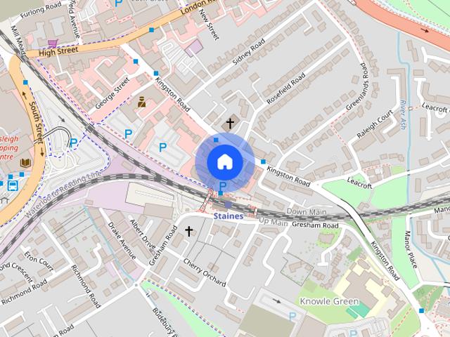 Station Approach, Staines Upon Thames, TW18