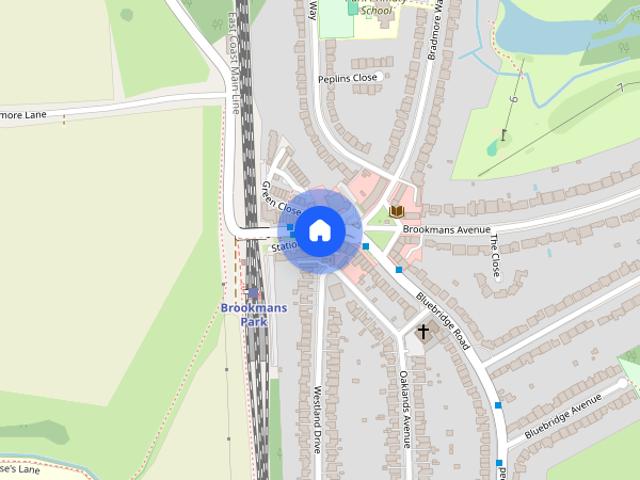 Station Close, Brookmans Park, Hatfield, AL9