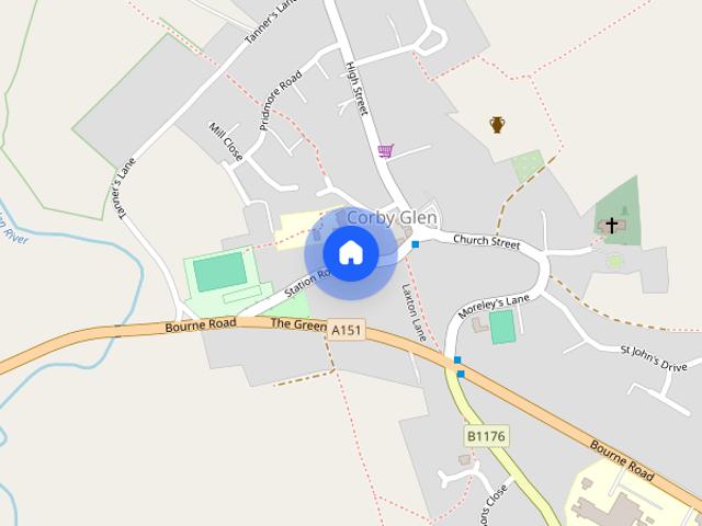 Station Road, Corby Glen