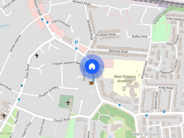 Station Road, West Drayton, Middlesex, UB7