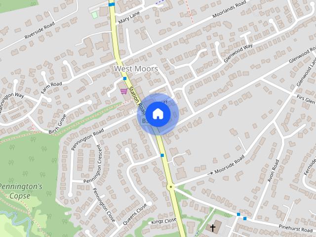 Station Road, West Moors, Ferndown, Dorset, BH22