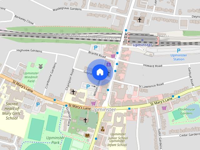 Station Road, Upminster, Essex, RM14