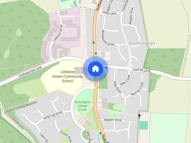 Stafford Road, Huntington, Staffs, WS12