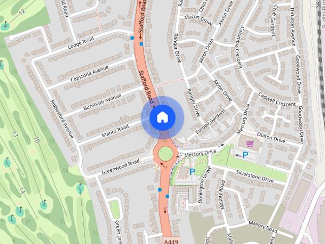 Stafford Road, Wolverhampton, WV10