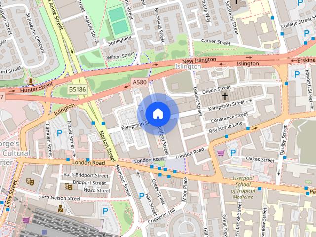 Stafford Street, Liverpool, Merseyside, L3