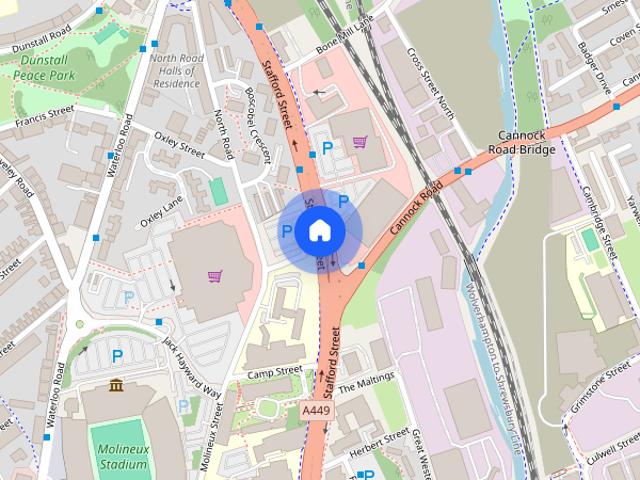 Stafford Street, Wolverhampton, West Midlands, WV1