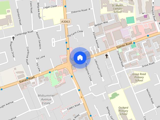 Staines Road, Hounslow, TW3