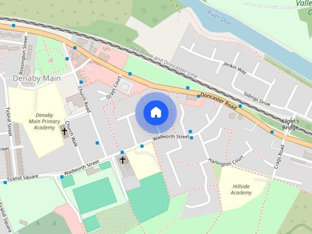 Staithes Walk, Denaby Main, Doncaster, Doncaster, DN12
