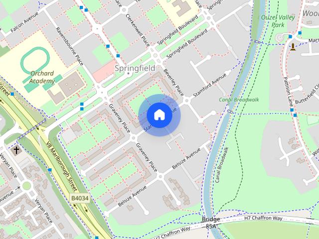Stamford Avenue, Springfield, Milton Keynes,, MK6