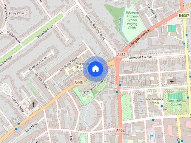 Stamford Gardens, Rugby Road, Leamington Spa, CV32