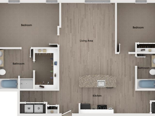 Standard On Main 1 Bedroom Apartment for Rent at 22 E Exchange St, Akron, OH 44308 Downtown Akron
