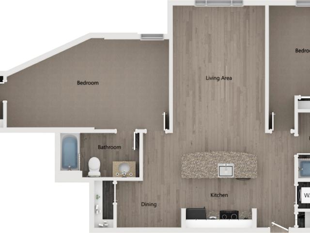 Standard On Main 2 Bedroom Apartment for Rent at 22 E Exchange St, Akron, OH 44308 Downtown Akron
