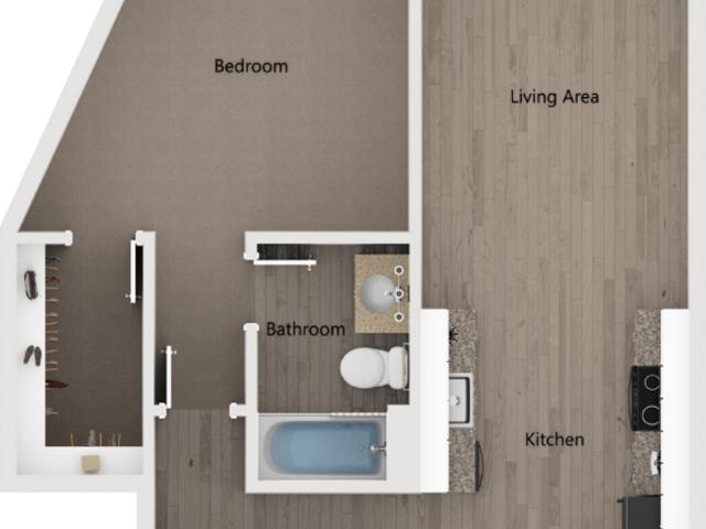 Standard On Main 3 Bedroom Apartment for Rent at 22 E Exchange St, Akron, OH 44308 Downtown Akron