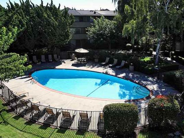 Stanford Villa Studio Apartment for Rent at 3375 Alma St, Palo Alto, CA 94306 St. Claire Gardens