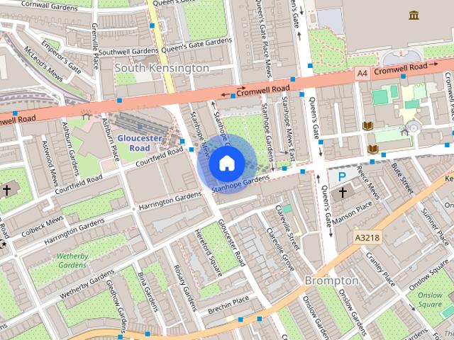 Stanhope Gardens, Charlesworth House, SW7
