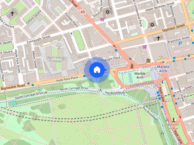 Stanhope Place, Hyde Park, W2