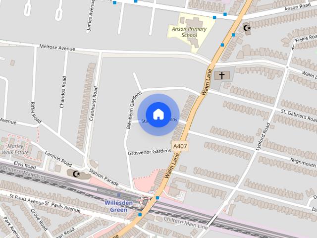 Stanley Gardens, Willesden Green, NW2