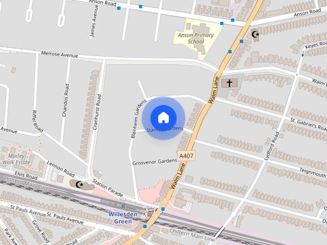 Stanley Gardens, Willesden Green, NW2