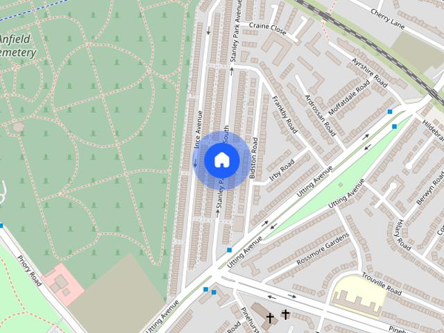 Stanley Park Avenue South, Liverpool, Merseyside, L4