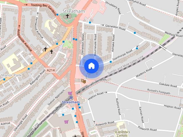 Stanthorpe Road, Streatham, Lambeth, London, SW16