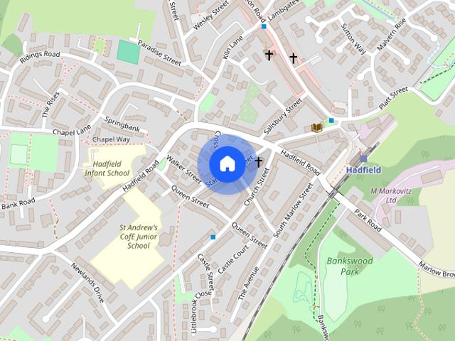 Stanyforth Street, Hadfield, Glossop, Derbyshire, SK13