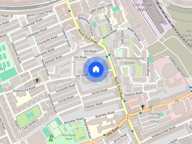 Star Road, Barons Court, London, W14