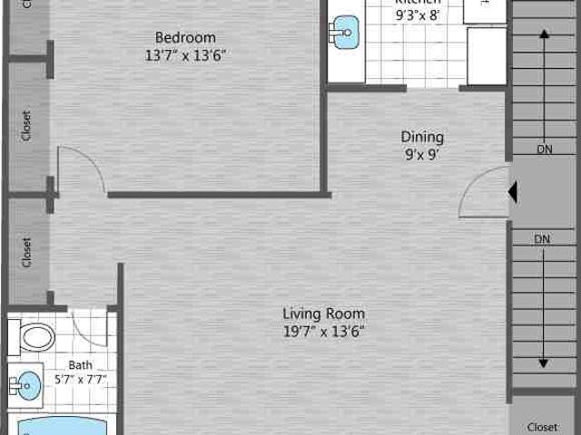 Steuben Arms 1 Bedroom Apartment for Rent at 1178 Main St, River Edge, NJ 07661