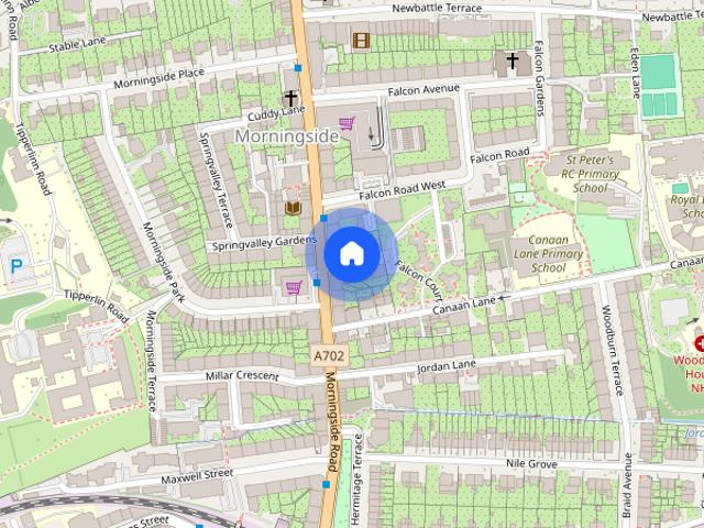 Steel's Place, Morningside, Edinburgh, EH10