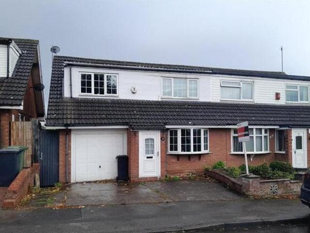 Stella Croft, Birmingham, 3 Bedroom Semi detached