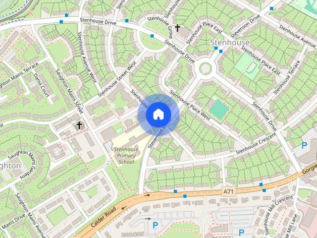 Stenhouse Gardens, Stenhouse, Edinburgh, EH11
