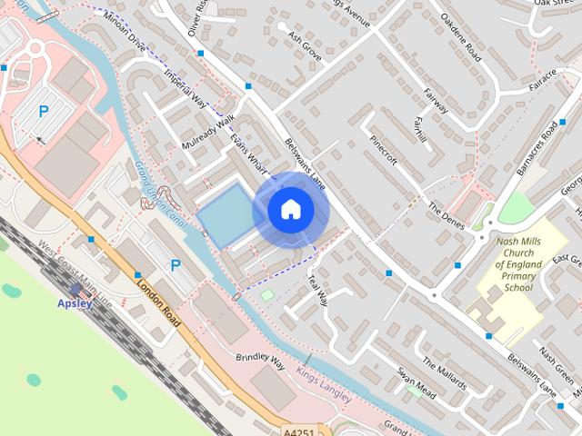 Stephenson Wharf, Apsley Lock, Hemel Hempstead, HP3