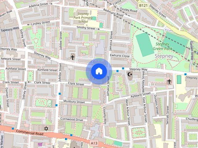 Stepney Way, Whitechapel, London, E1