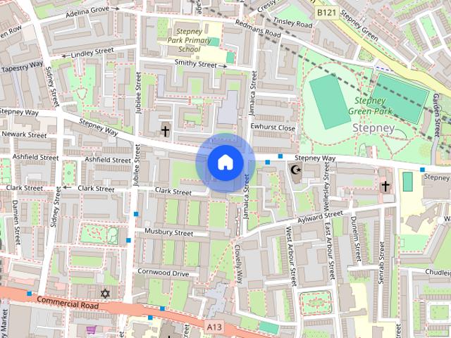 Stepney Way, Stepney, London, E1