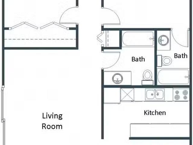 Sterling Pointe Apartment Community Kremer Two Bedroom