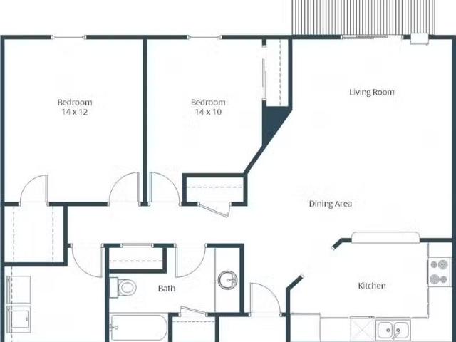 Sterling Pointe Apartment Community Primrose Court Two Bed.